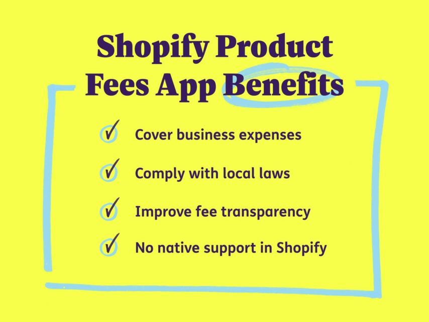 Benefits of using Shopify Product Fees | Magical Apps