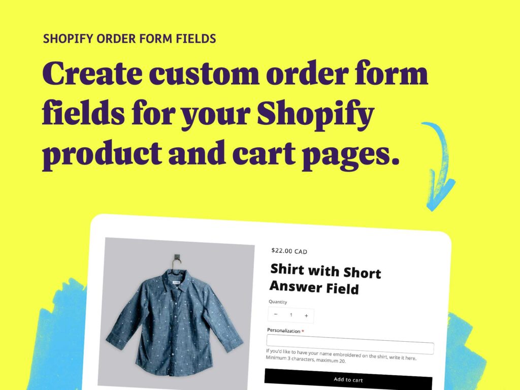 Guide to Shopify Order Form Fields - Product Options | Magical Apps