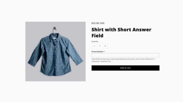 Shopify Order Form Fields App - Product & Checkout Form | Magical Apps